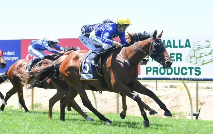 Weeding Racing lands unique three-track treble