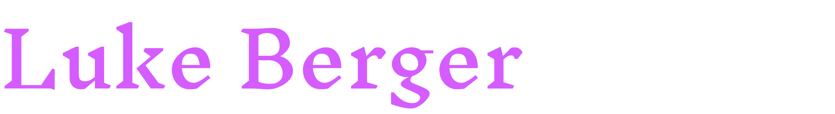 Home | Luke Berger Racing